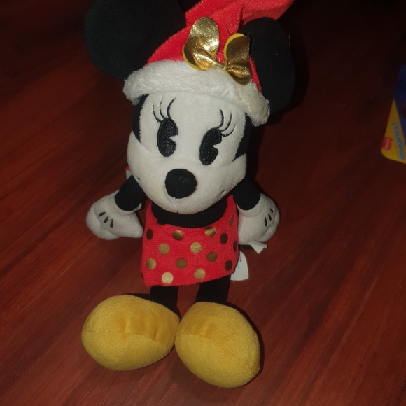 Disney | Holiday | Minnie Mouse Disney Store Plush Stuffed Toy Scarf ...